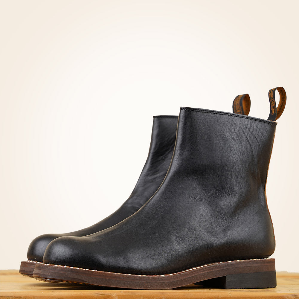 Casper Boots - Black Horsefront – East West Apparel